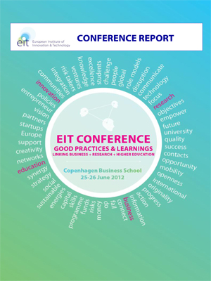 Conference on good practices and learning - Report – July 2012 | EIT