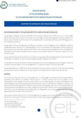 Library | European Institute of Innovation & Technology (EIT)