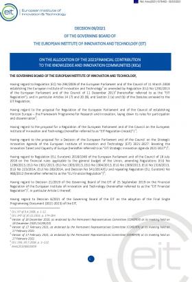 Library | European Institute of Innovation & Technology (EIT)